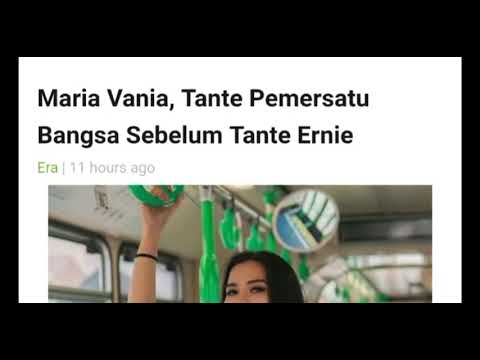 Maria Vania Tante Pemersatu Bangsa sebelum Tante Ernie