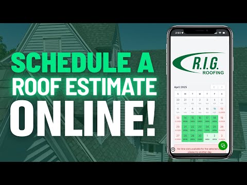 Easy Way to Schedule a Roof Estimate! RIG Roofing of Central Florida