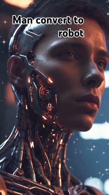 man convert to robot #shorts #ai video #laxman - YouTube