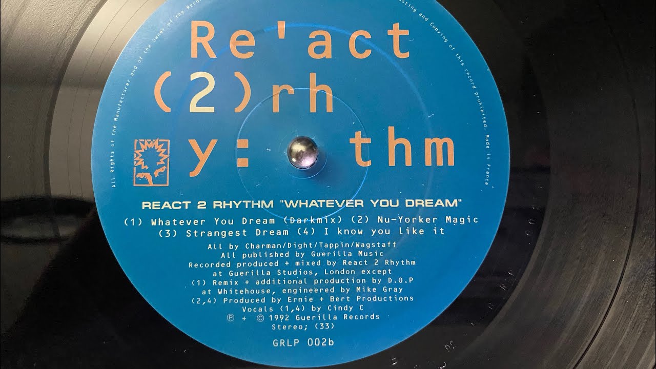 React 2 Rhythm - Whatever You Dream (Dark Mix) - YouTube