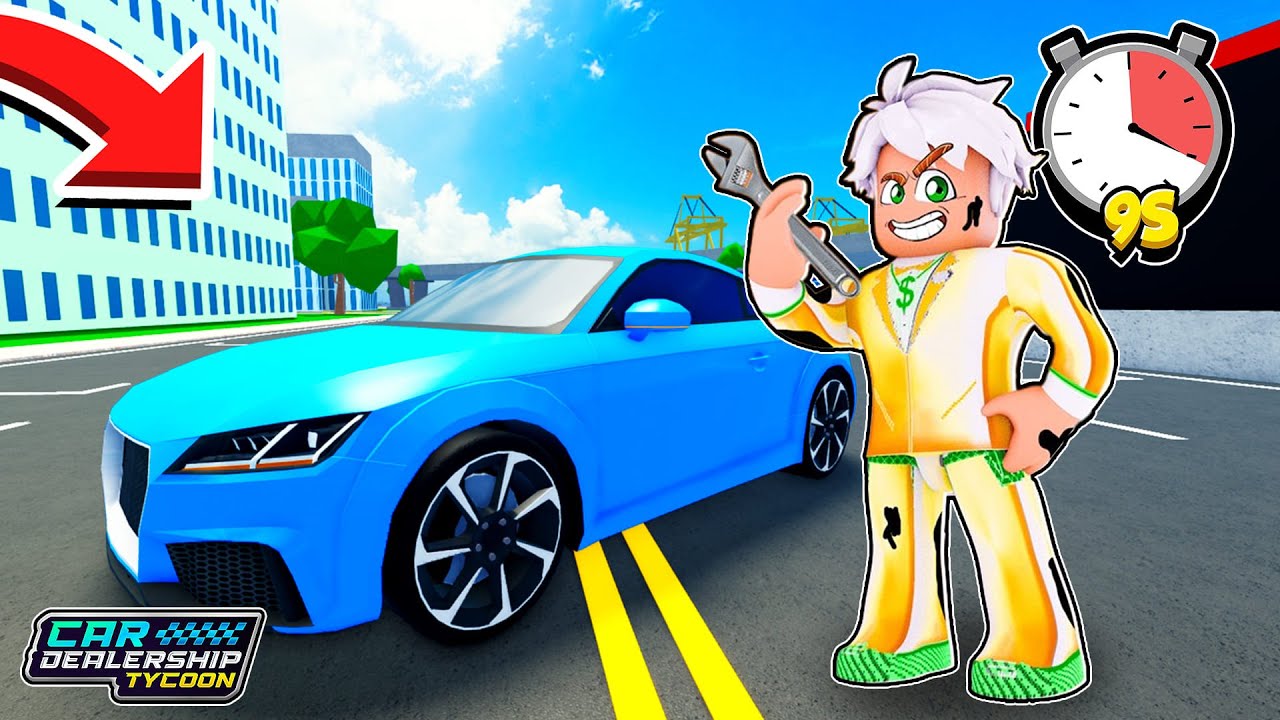 COMO PEGAR E COMPRAR O NOVO CARRO SECRETO NO Car Dealership Tycoon ...