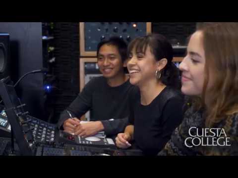 Career Education at Cuesta College - Audio Technology - YouTube
