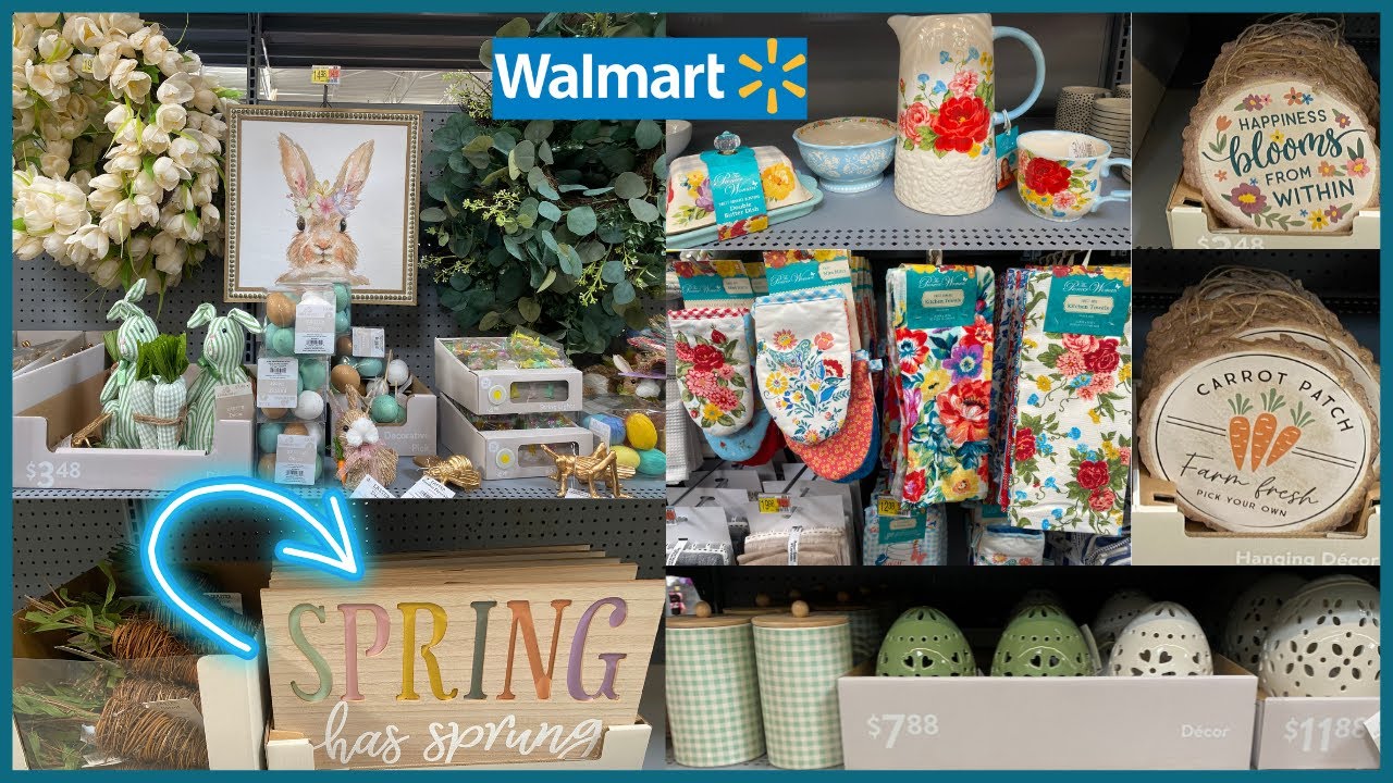 👍 WALMART SPRING SHOP WITH ME 03/01/2023 * SPRING DECORATION IDEAS ...