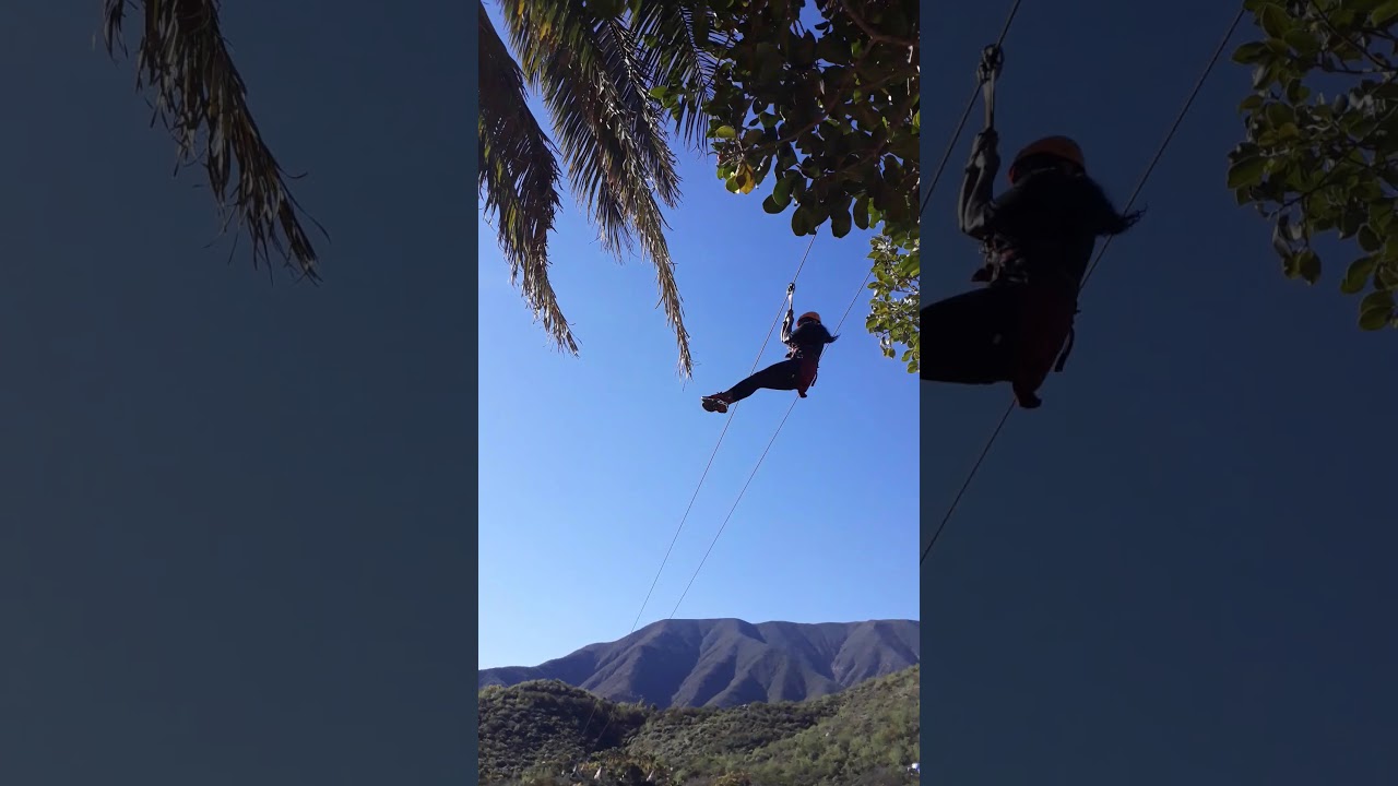 ZIP Lining in Mexico #1 - YouTube