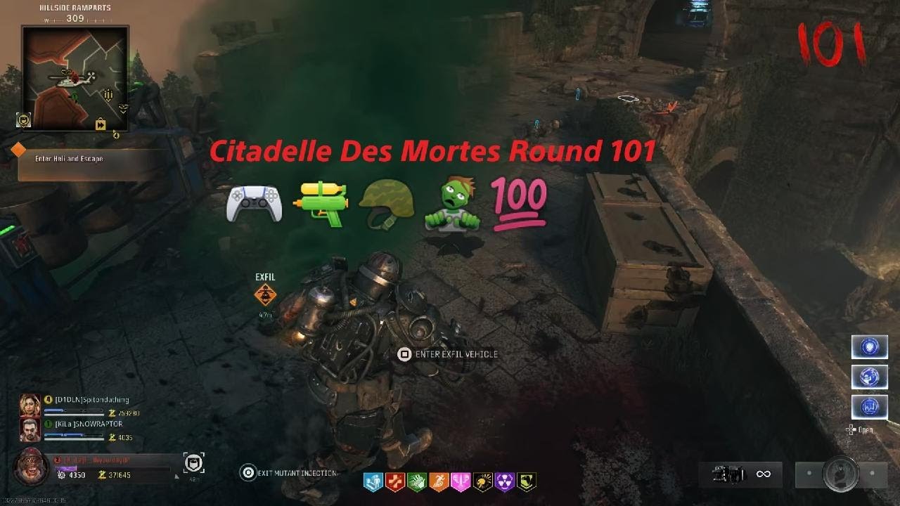 Call of Duty BO6 Zombies Round 101 - YouTube