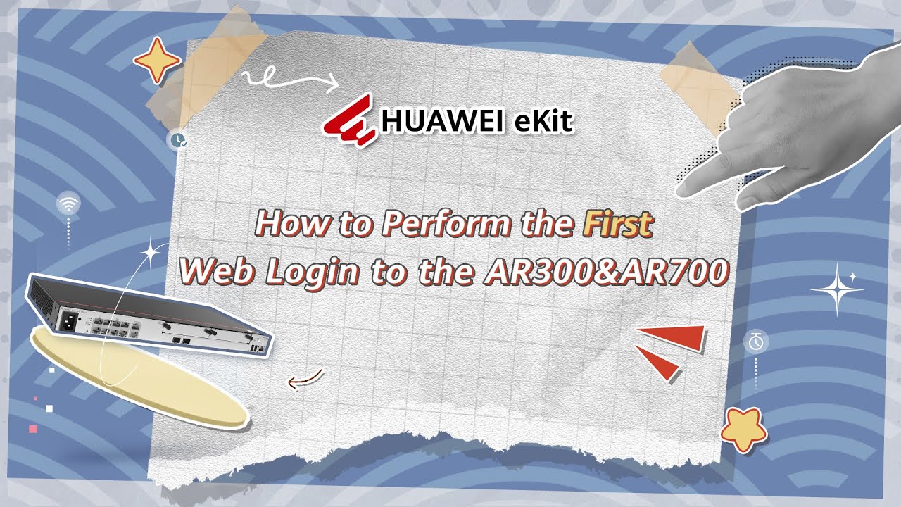 AR300&AR700 Web: Logging In to the Web System for the First Time - YouTube