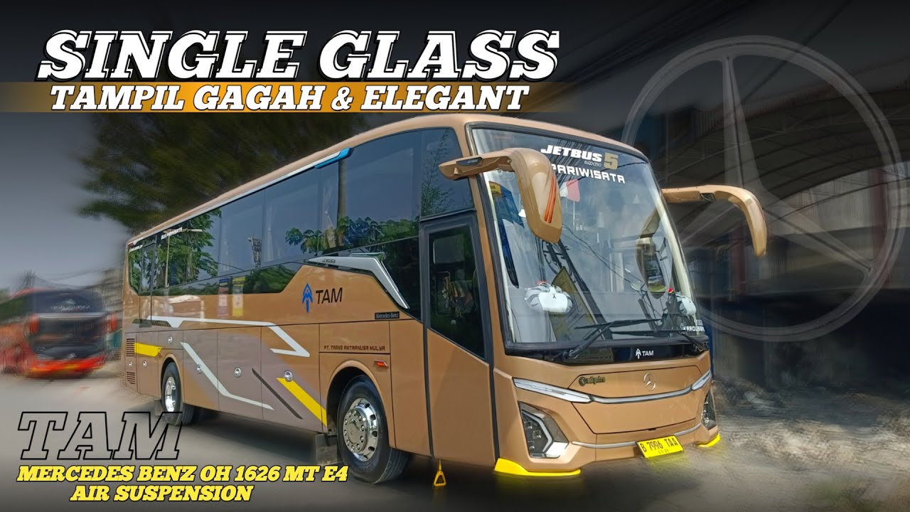ASLI GANTENG ⁉️ BUS TAM WISATA TERBARU JETBUS 5 ADIPUTRO - YouTube