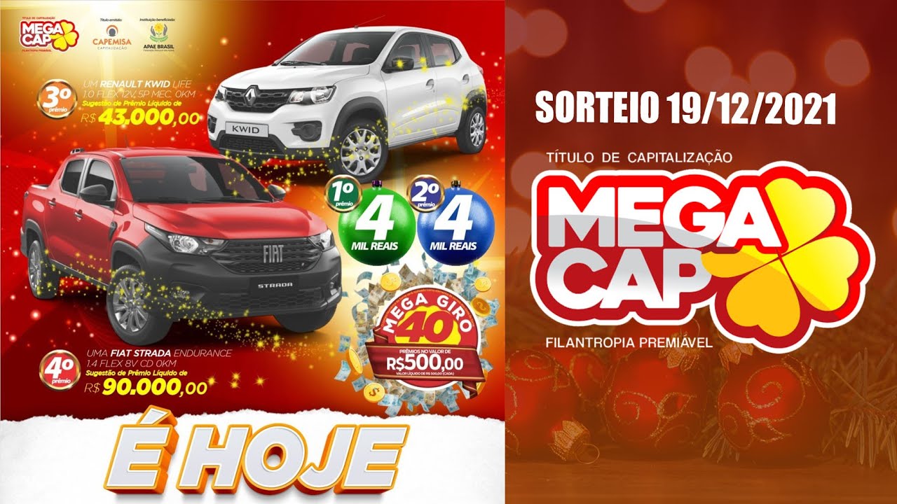 MEGA CAP 19/12/2021 - AO VIVO - YouTube