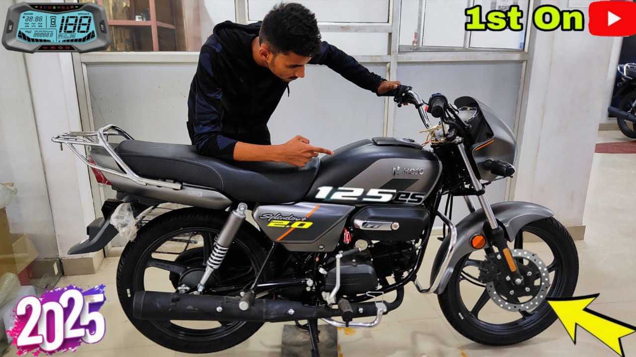 Hero Splendor Plus X-tech 2.0 & Splendor Plus X-tech Variant Launched ...