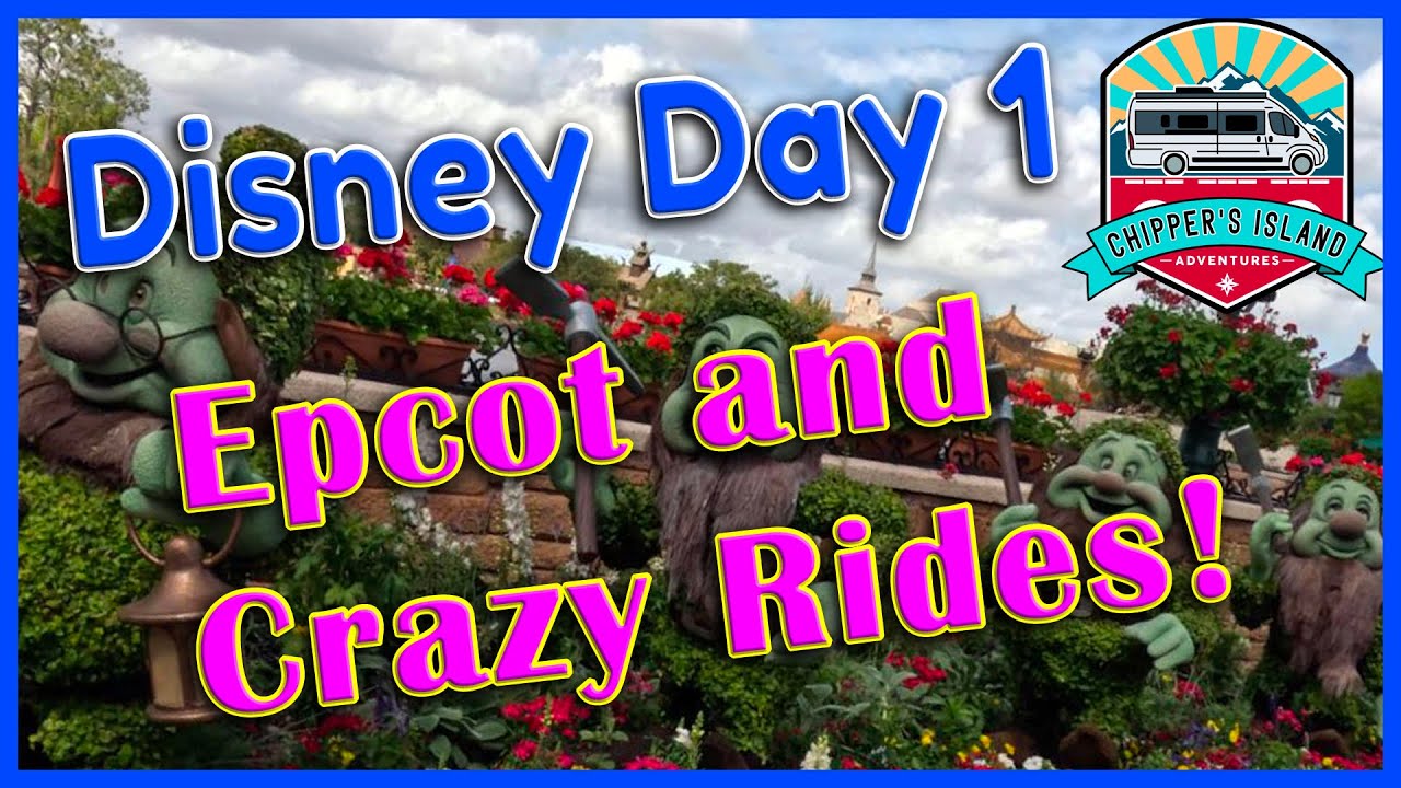 Disney Day 1. Epcot and Crazy Rides! - YouTube