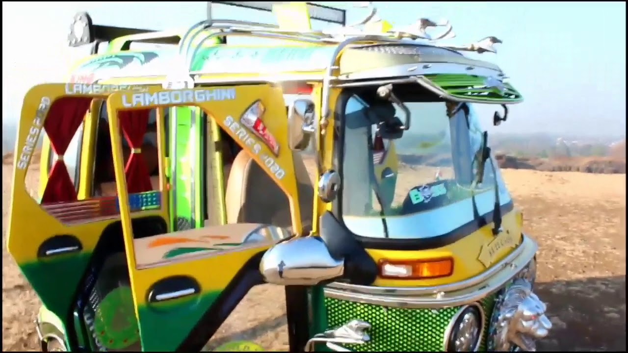 Big Boss Auto Rickshaw Modified In Belgaum - YouTube
