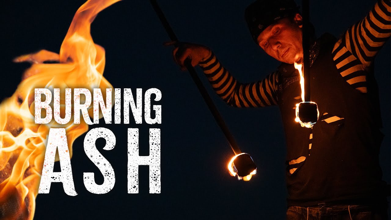 Burning Ash - Fire Dancing - YouTube