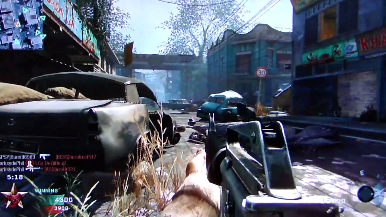 COD:BO Multiplayer 1st set 11-10-10 pt1 - YouTube