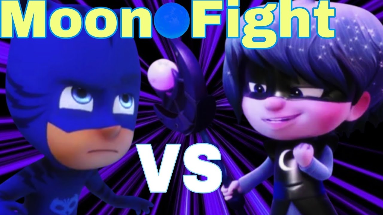 Catboy vs Luna girl again (moon Fight with dark deception music) - YouTube