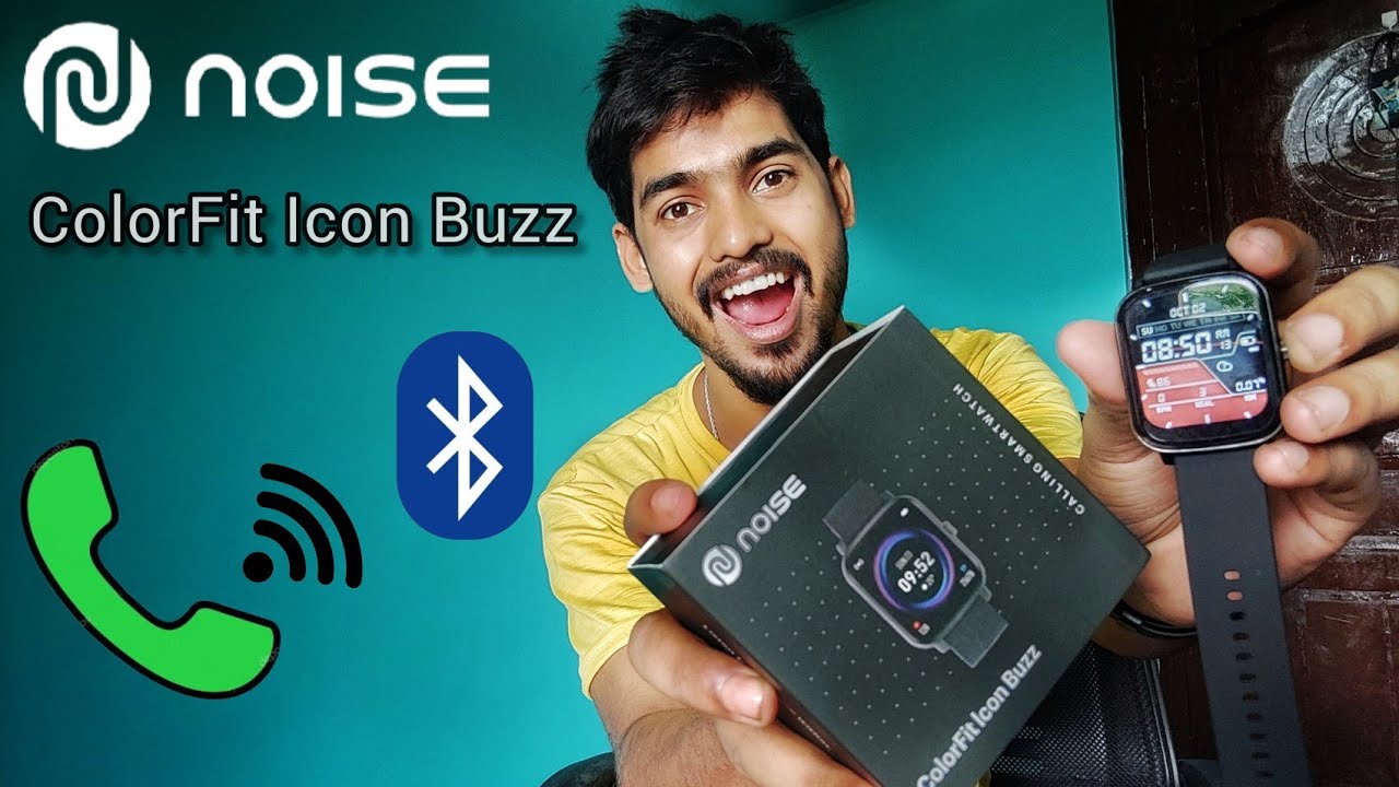 Noise Colorfit Icon Buzz BT Calling || Best Smartwatch with Bluetooth ...