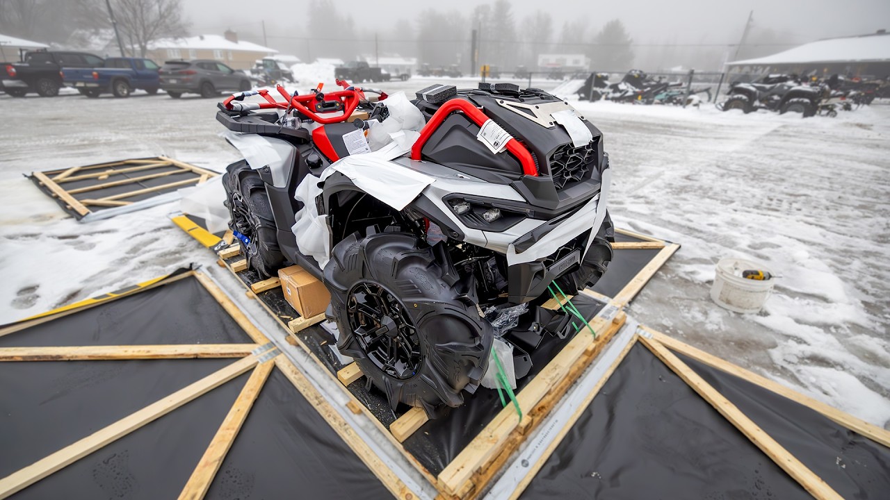 Unboxing Our 2025 Gen 3 Can Am Outlander XMR 1000r! - YouTube