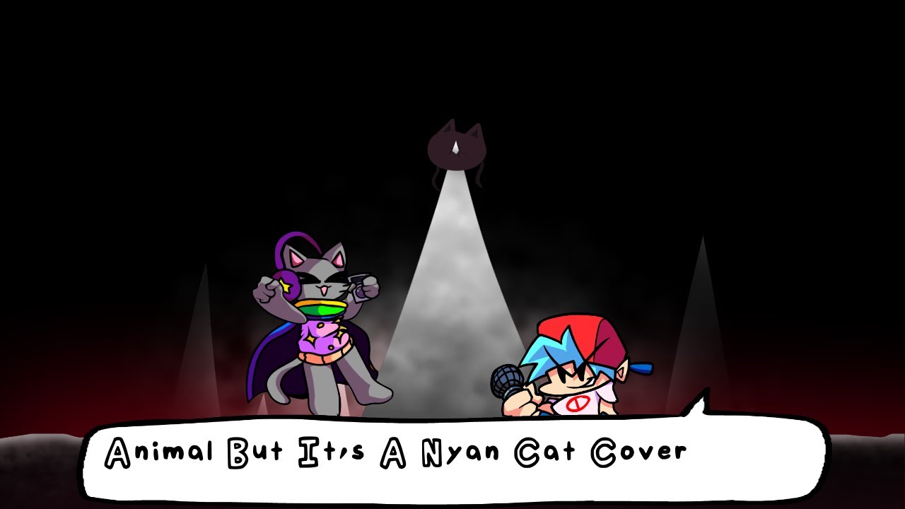 FNF Animal But It's A Nyan Cat Cover (Chromatic Scale In Desc) - YouTube