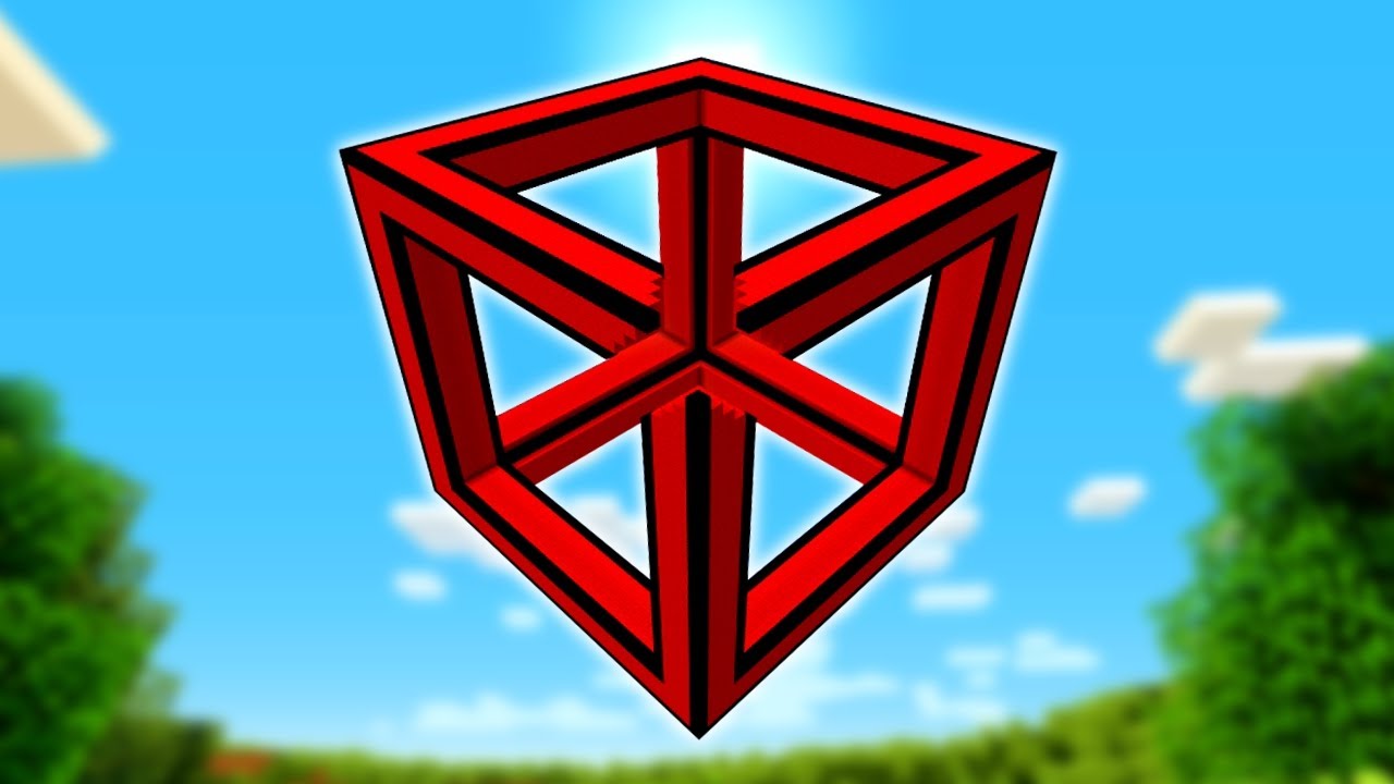 these minecraft illusions will hurt your brain... - YouTube