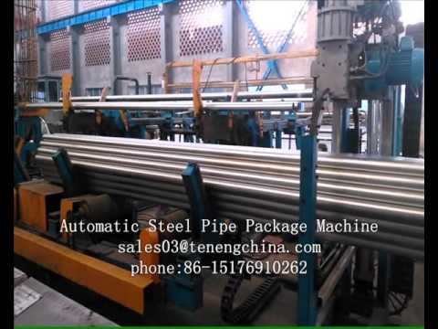 Full Automatic packaging Lines Steel Tube & Pipe, pipe bag packaging ...