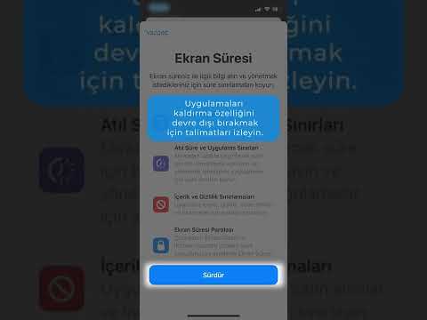 Kroha çocuğun cihaz kurulum kılavuzu (IOS)