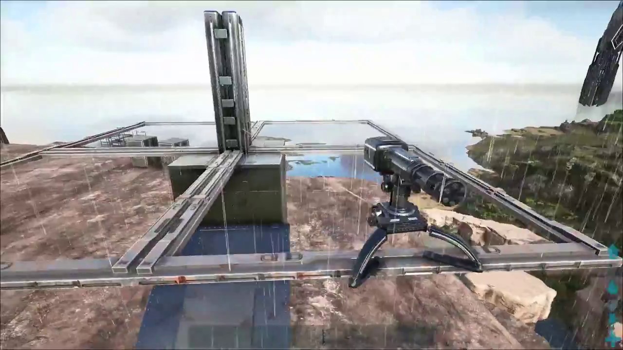 Ark Build Mechanics: Smart Turret Tower with Low-Fuel Indicator - YouTube
