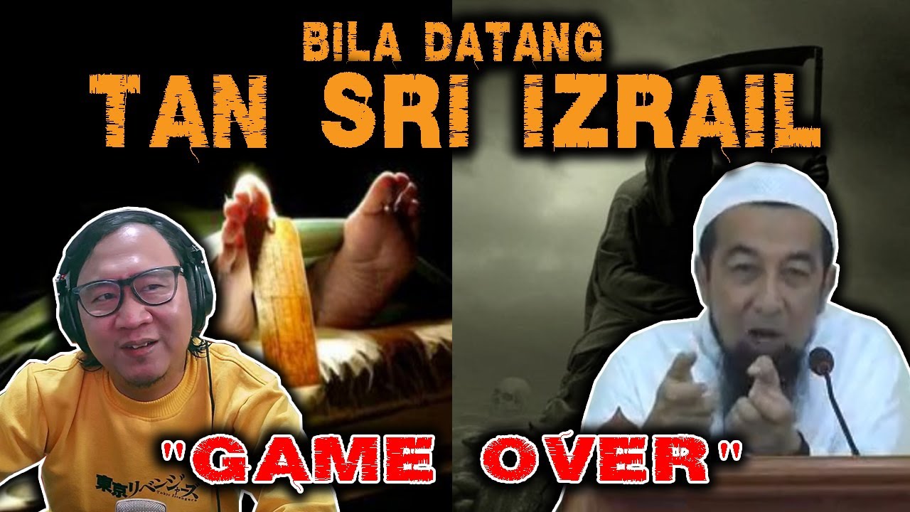 😱 TAN SRI IZRAIL Datang Memanggil Ustaz Azhar Idrus #indoreacttv - YouTube