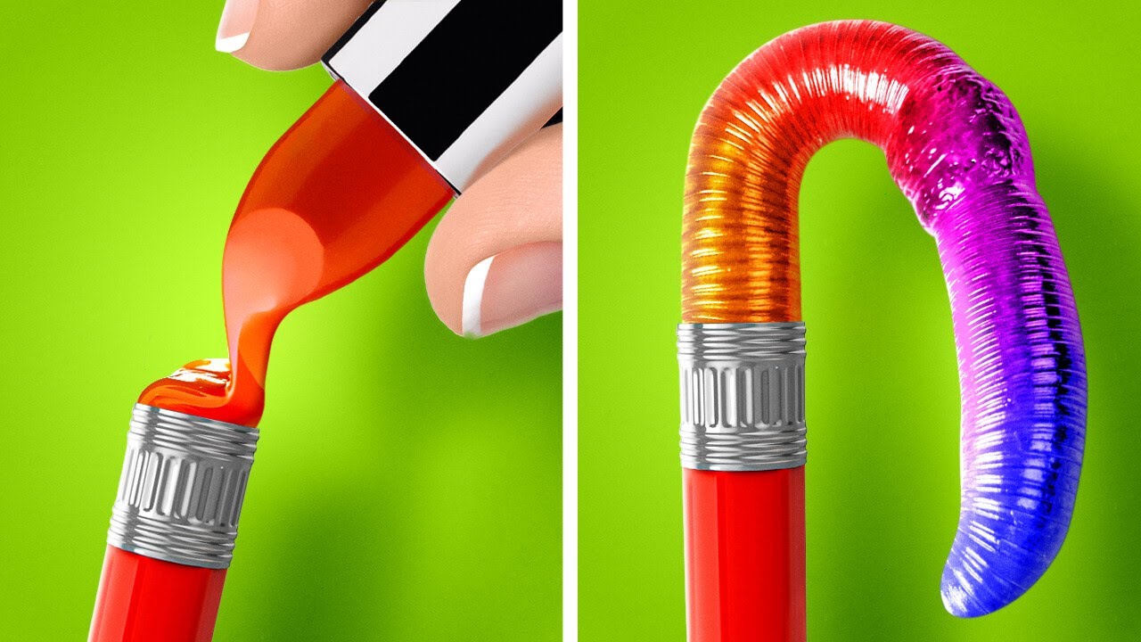 COOL WAYS TO SNEAK CANDIES IN ANY PLACE YOU GO || Sneaking Candies ...