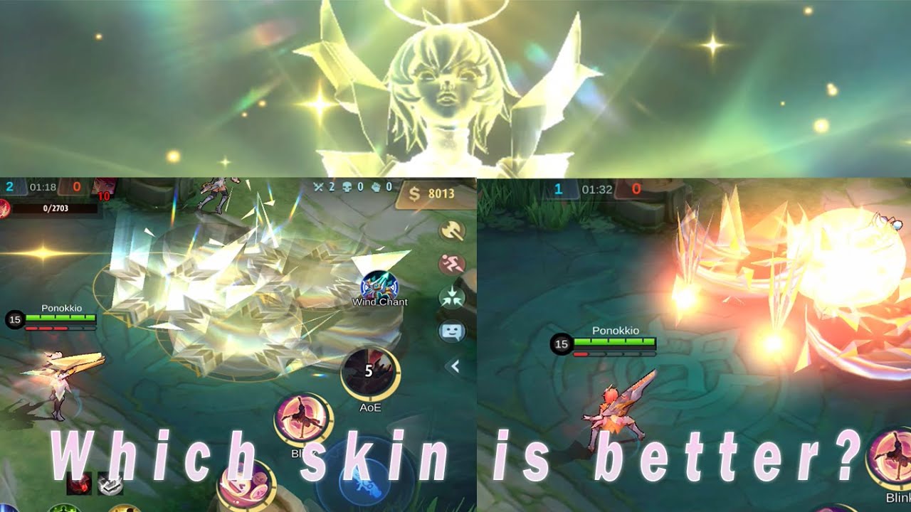 Beatrix Stellar Brilliance Prime Skin VS Light Chaser M4 Skin |Skills ...