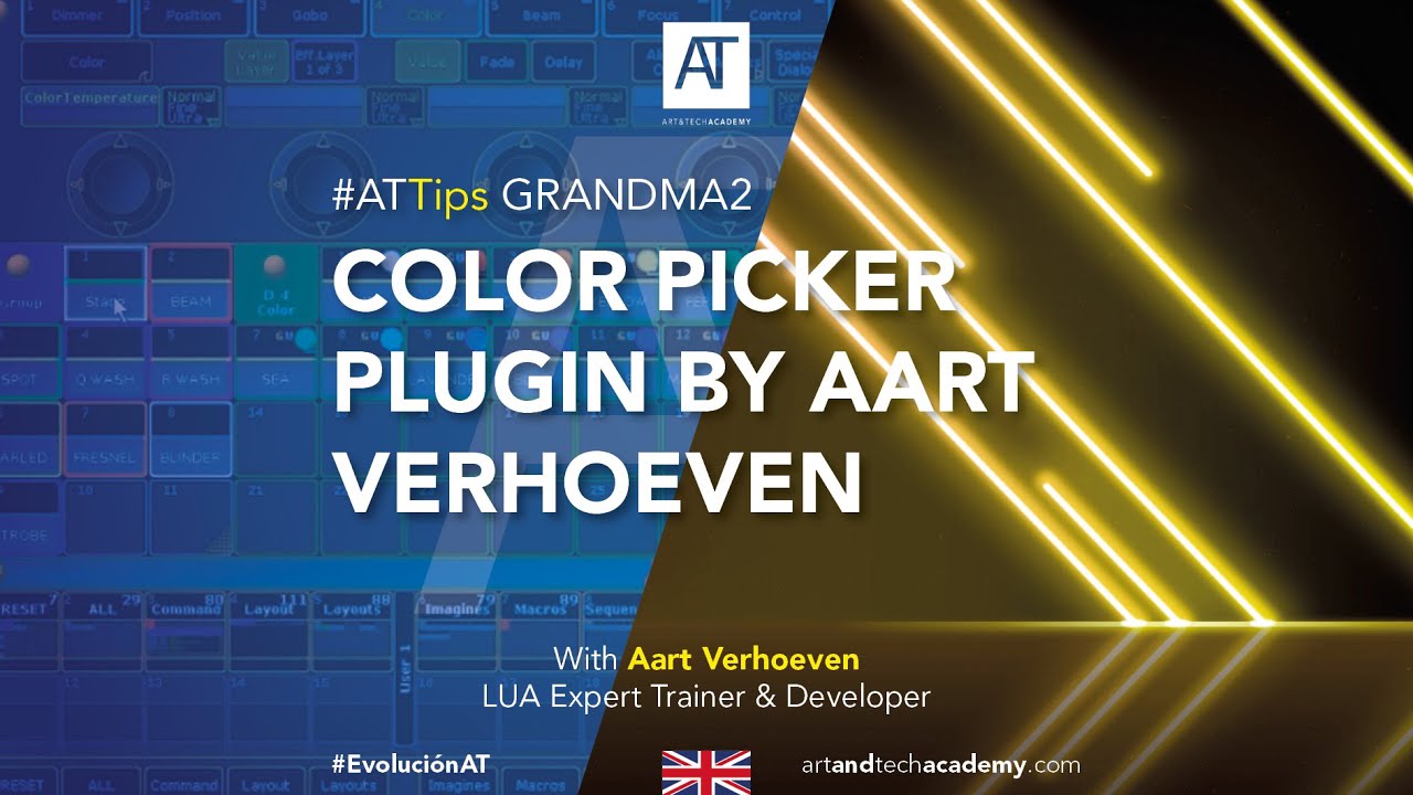 Color Picker for GrandMA2. Plugin by Aart Verhoeven plugins - YouTube