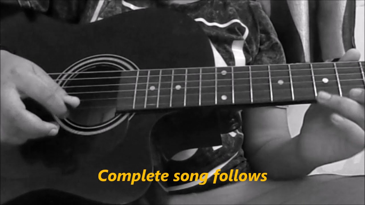 BULLEYA- guitar tabs/ intro/ lead- on single string - YouTube