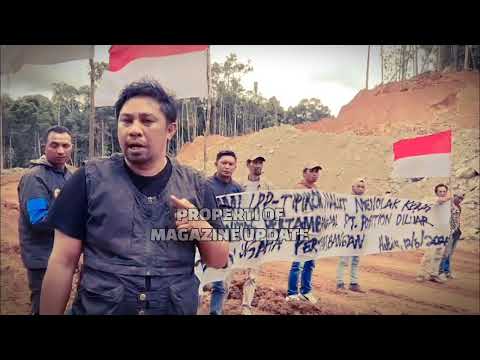 PT. POSITION DIDUGA LAKUKAN PERTAMBANGAN ILEGAL, LSM TIPIKOR MALUT LAKUKAN PROTES