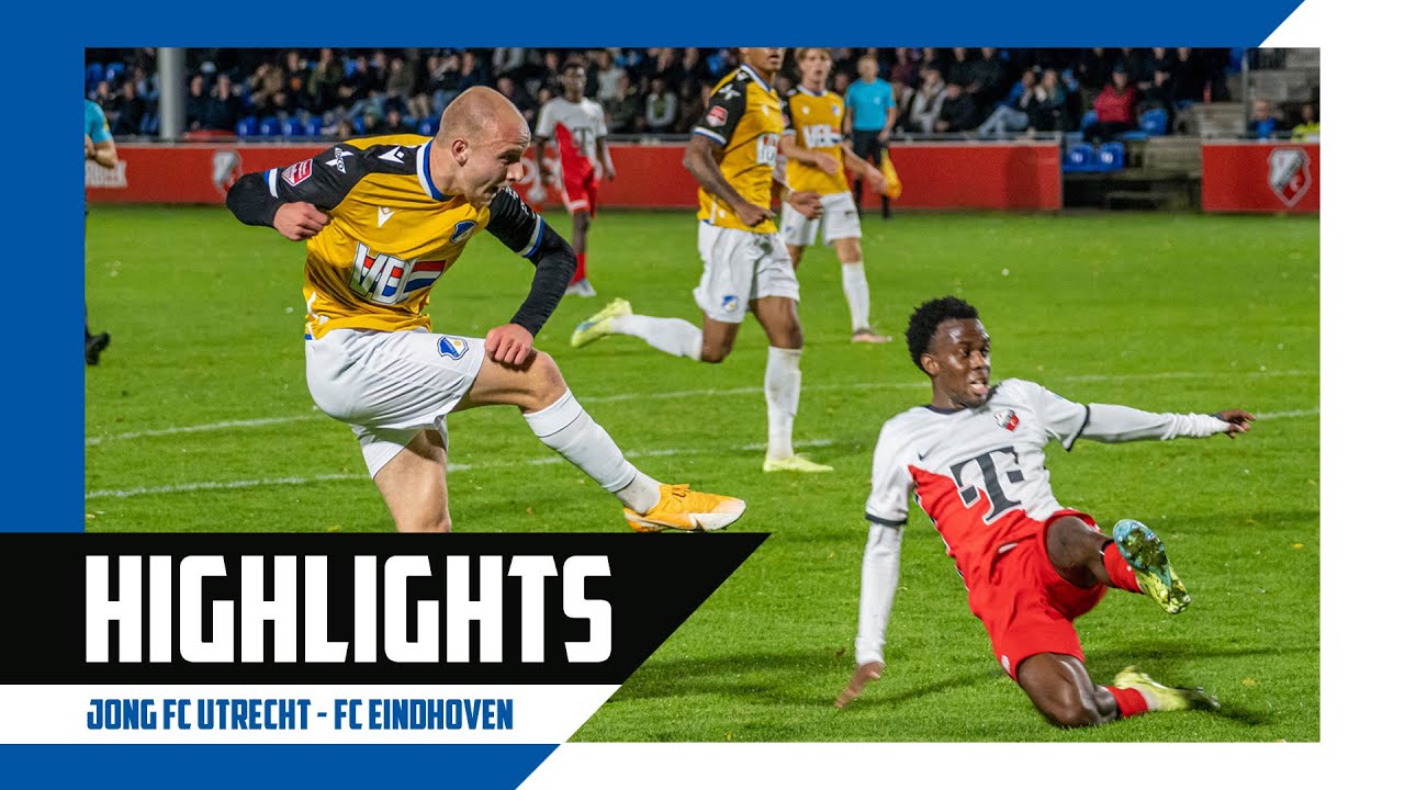 Jong FC Utrecht - FC Eindhoven | Highlights | 2022-2023 - YouTube