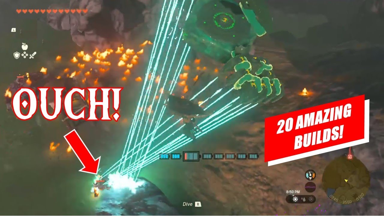 20 Awesome Zelda TOTK Builds Vol.1 | Joystick Ninja - YouTube