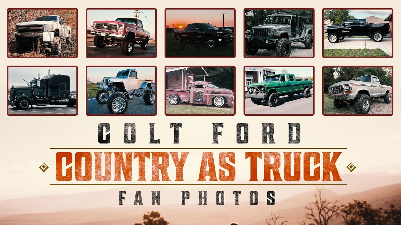 Colt Ford - Country As Truck (Fan Photos) - YouTube