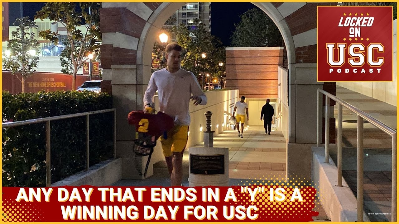 Any Day That Ends In A "Y" Is A Winning Day For USC - YouTube