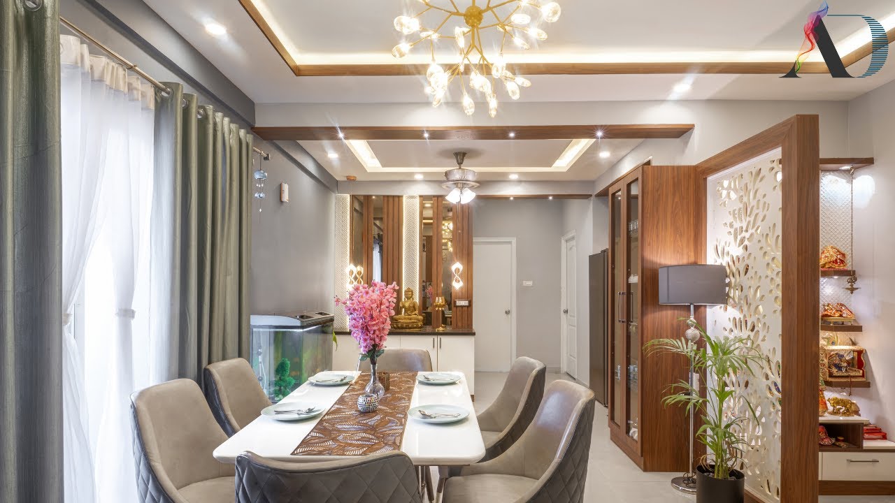 Mr & Mrs Nikhil Bespoke 3BHK Interior Design Testimonial | ADDON ...