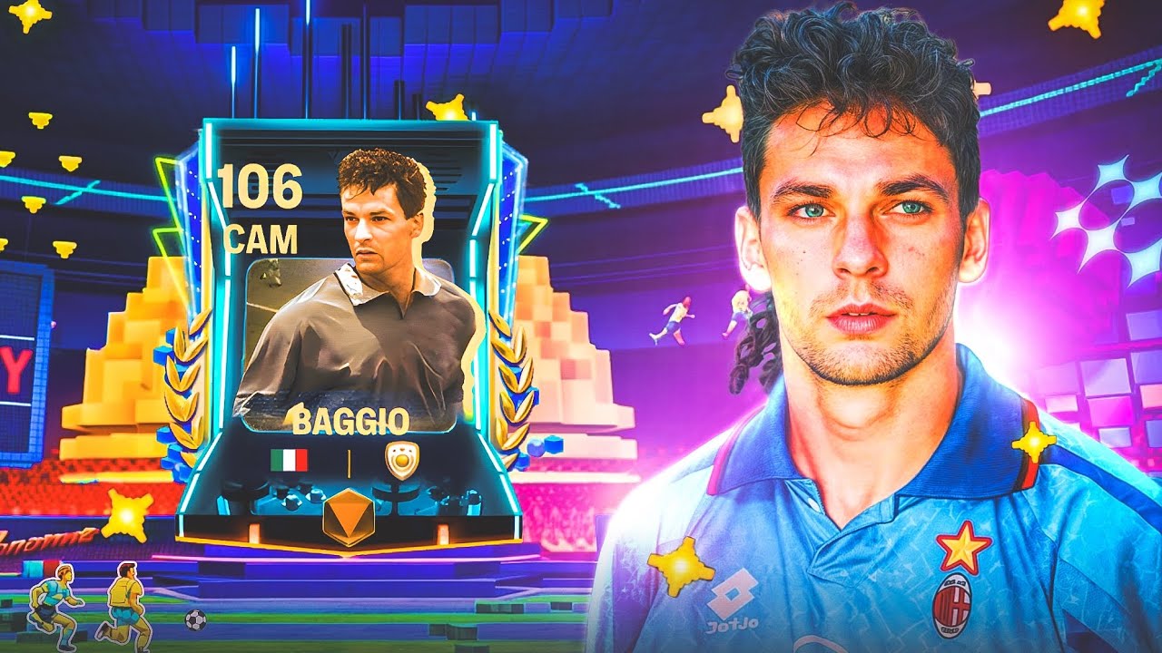 5⭐ SKILL MOVE? ROBERTO BAGGIO 🇮🇹 REVIEW FC MOBILE || RETROSTAR EVENT ...