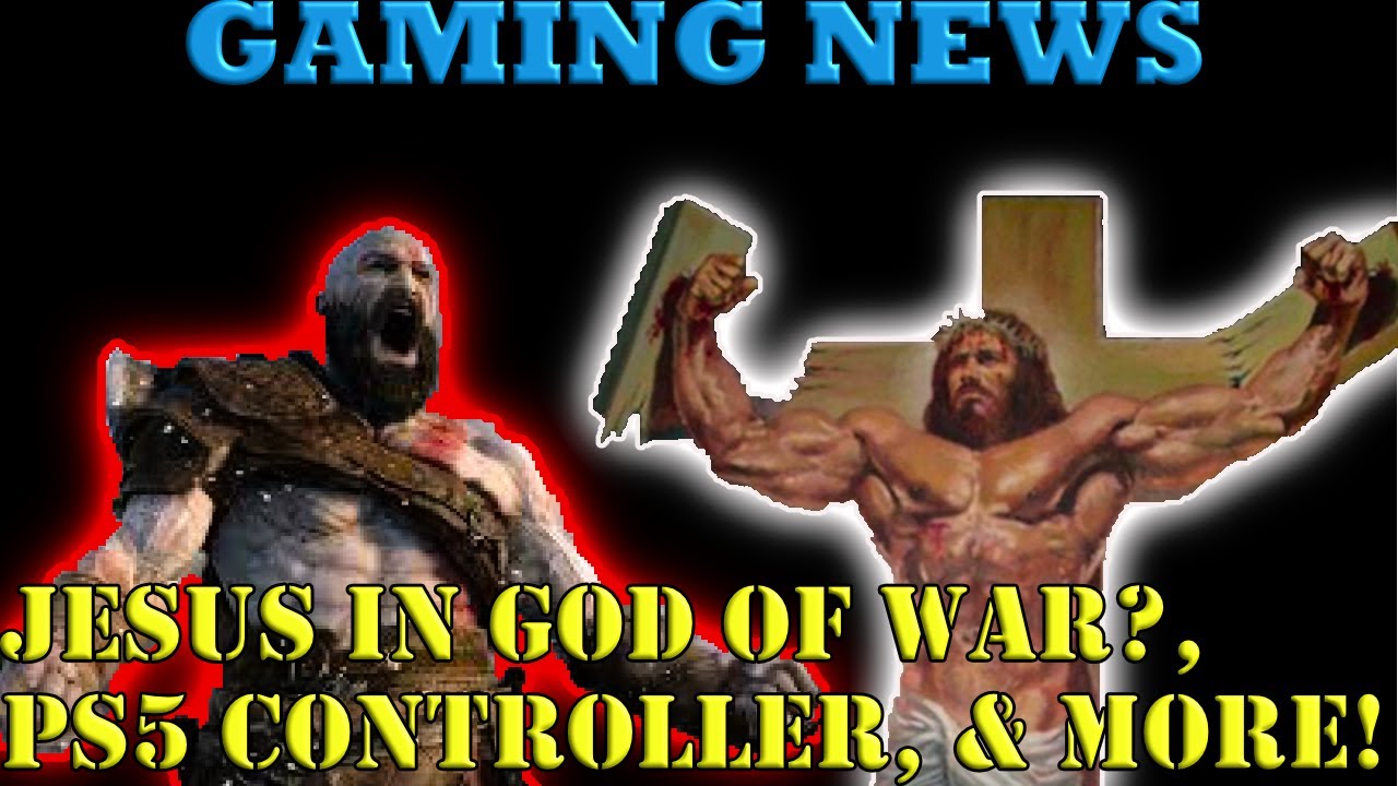Jesus in God of War?, PS5 controller, & more: Gaming News - YouTube