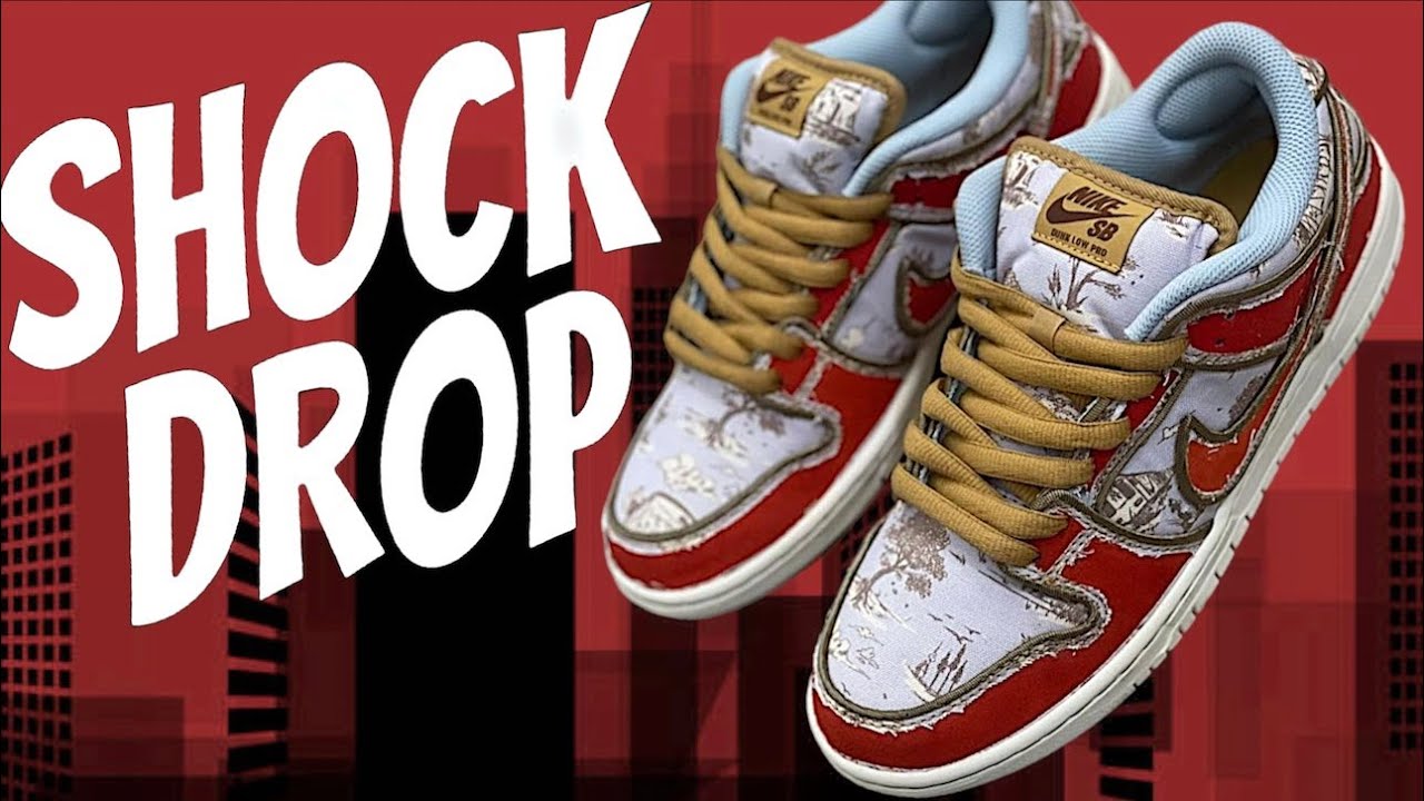 SHOCK DROP! NIKE SB DUNK LOW CITY OF STYLE - YouTube