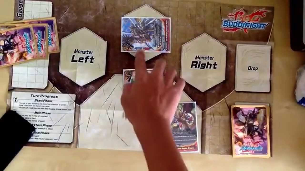 Future Card Buddyfight! Gameplay Tutorial Video Part 1: How to play ...