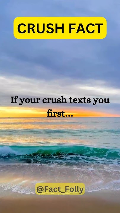 If your crush texts you first... #shorts - YouTube