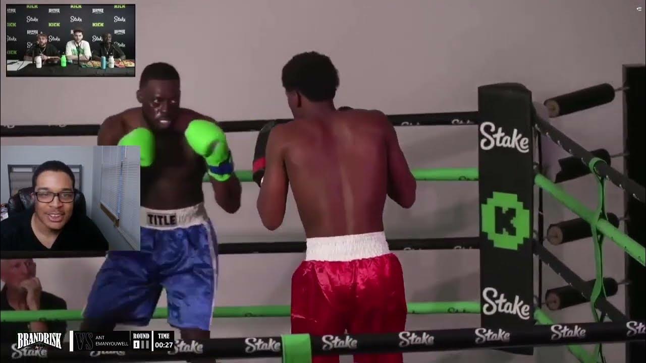 ADIN ROSS BOXING EVENT ANT VS EMANYOUWILL - YouTube