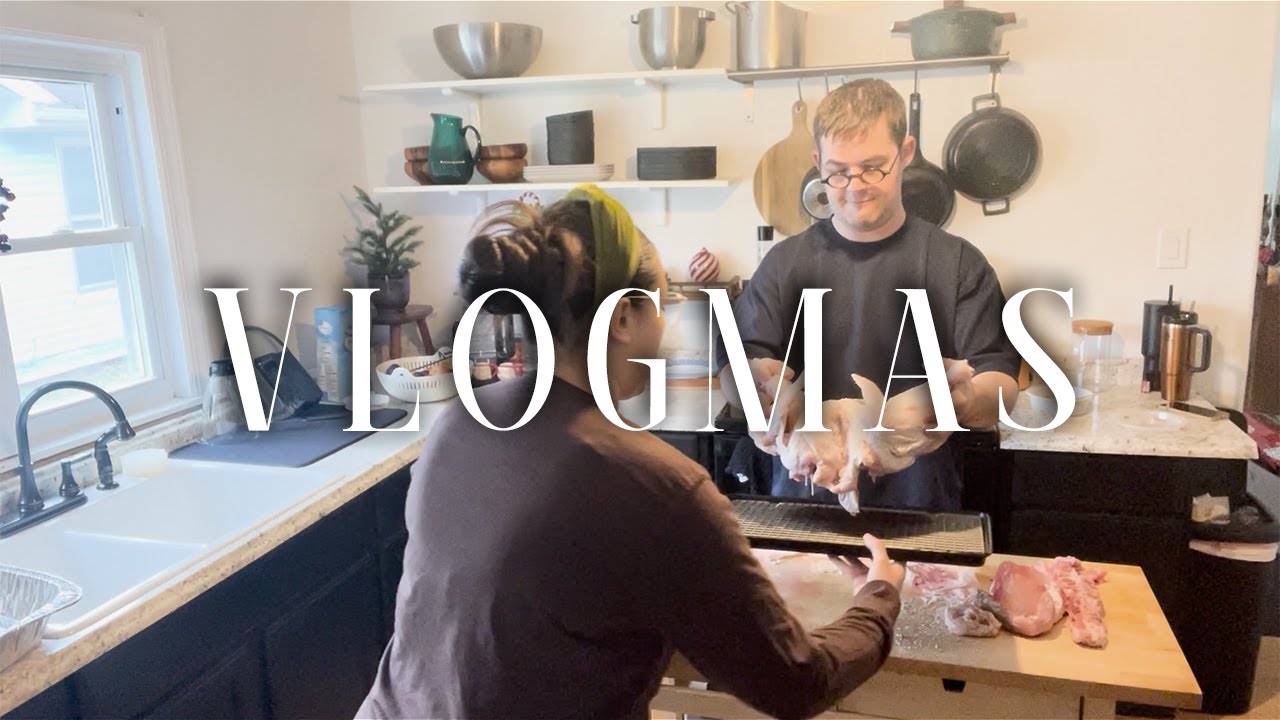 Cooking my first turkey (vlogmas day 2) | vlog 071 - YouTube