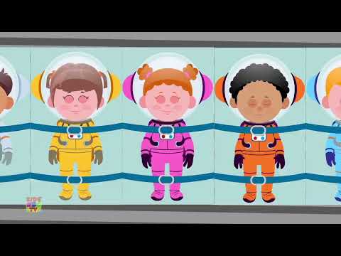 Five Little Astronauts  Music for Children  Nursery Rhymes for Babies