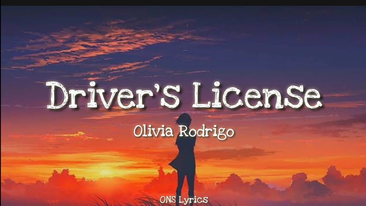 Olivia Rodrigo - Driver's License (Lyrics) - YouTube