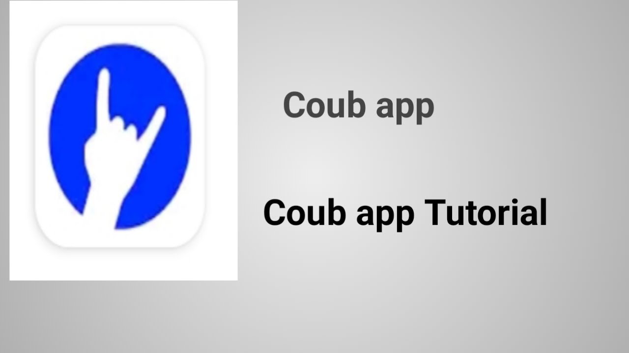 Coub app Tutorial / TECHNICAL TECHNO INFO - YouTube