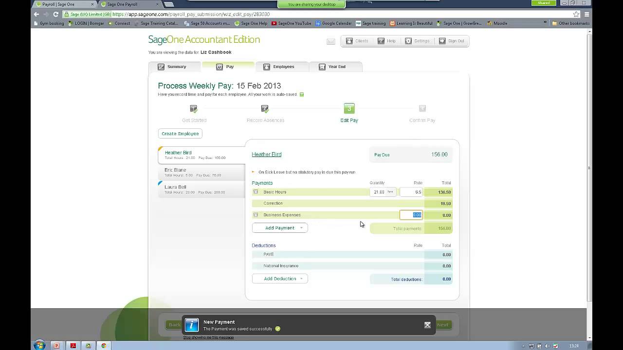 Sage One Payroll including Real Time Information webinar - YouTube