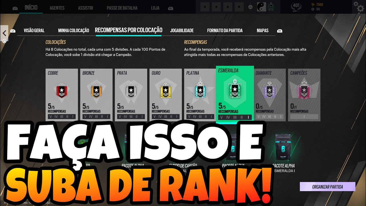 Habilidades e Dicas Que SÃO FUNDAMENTAIS Para SAIR De Cada RANK Do ...