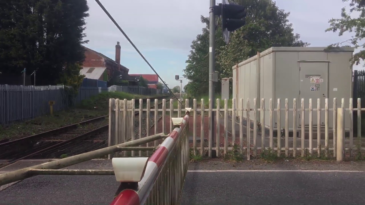 Class 150 at midge hall level crossing service going Ormskirk to ...