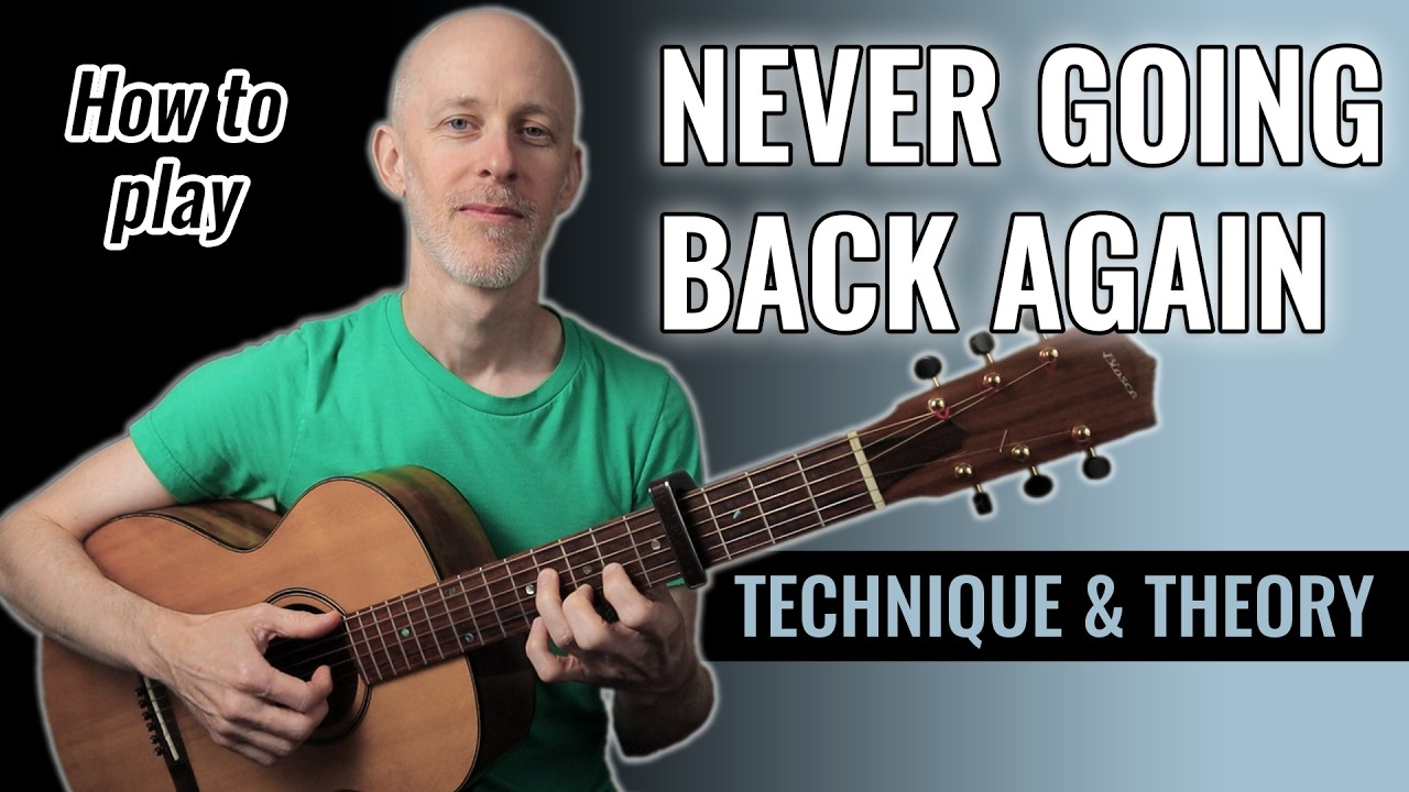 Deep Dive - Never Going Back Again | Fleetwood Mac Guitar Lesson w/tab ...